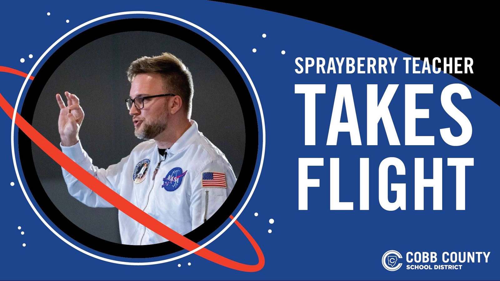 Sprayberry Teacher to Launch Student Learning into Microgravity